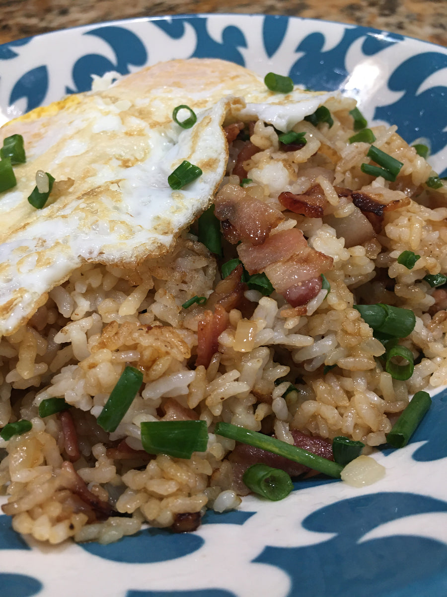 "For J's" Bacon Fried Rice – For J's Hawaii Inc